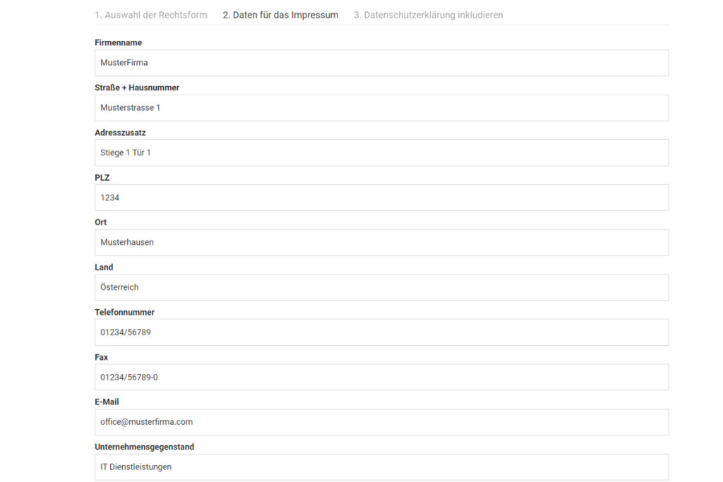 Impressum erstellen: Tipps für das Impressum in Österreich